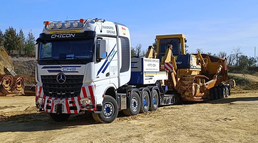 Transporte de Bulldozer - CHICÓN